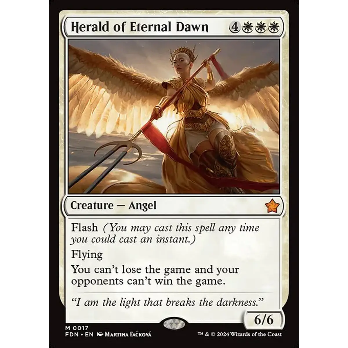 Herald of Eternal Dawn - 0017 - Inglés - Foil