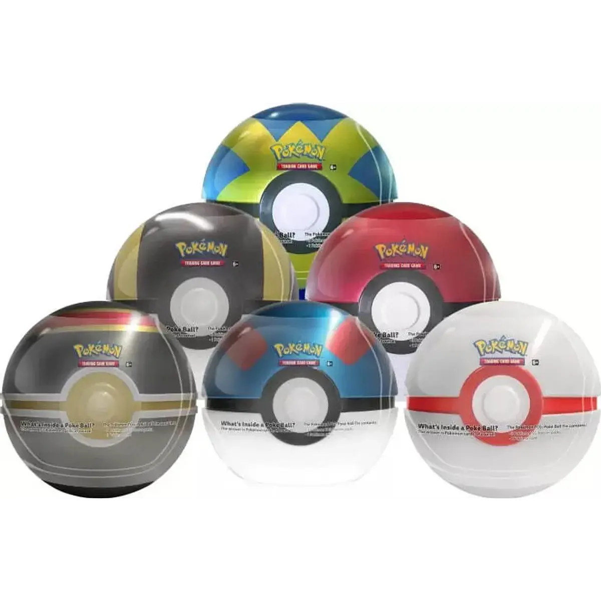 Pokemon TCG Pokeball Tin Best of 2021 Reprint Español