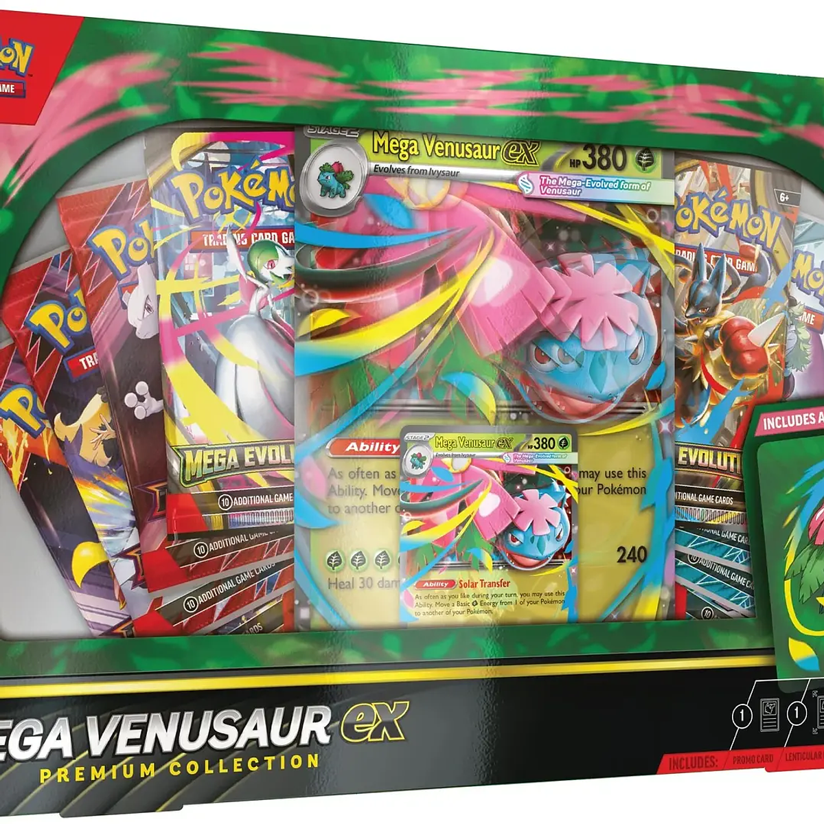 Pokémon Mega Venusaur ex Premium Collection – INGLÉS