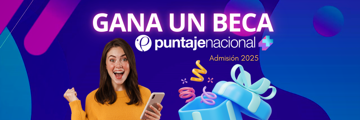 Ganadores Beca Puntaje Nacional PLUS ABRIL 2024