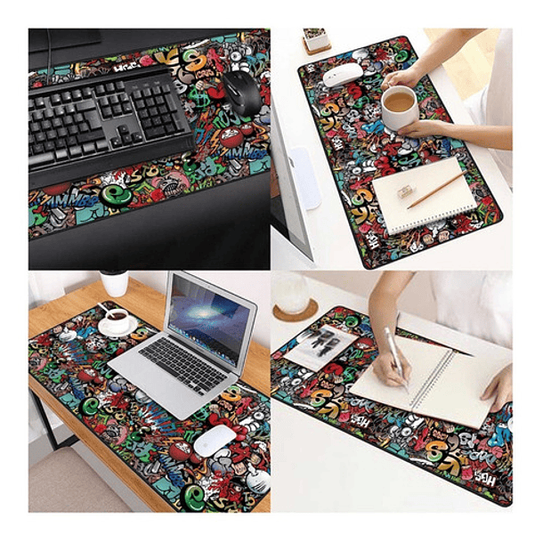 Mouse Pad Gamer Graffiti 80x30cms - Ps