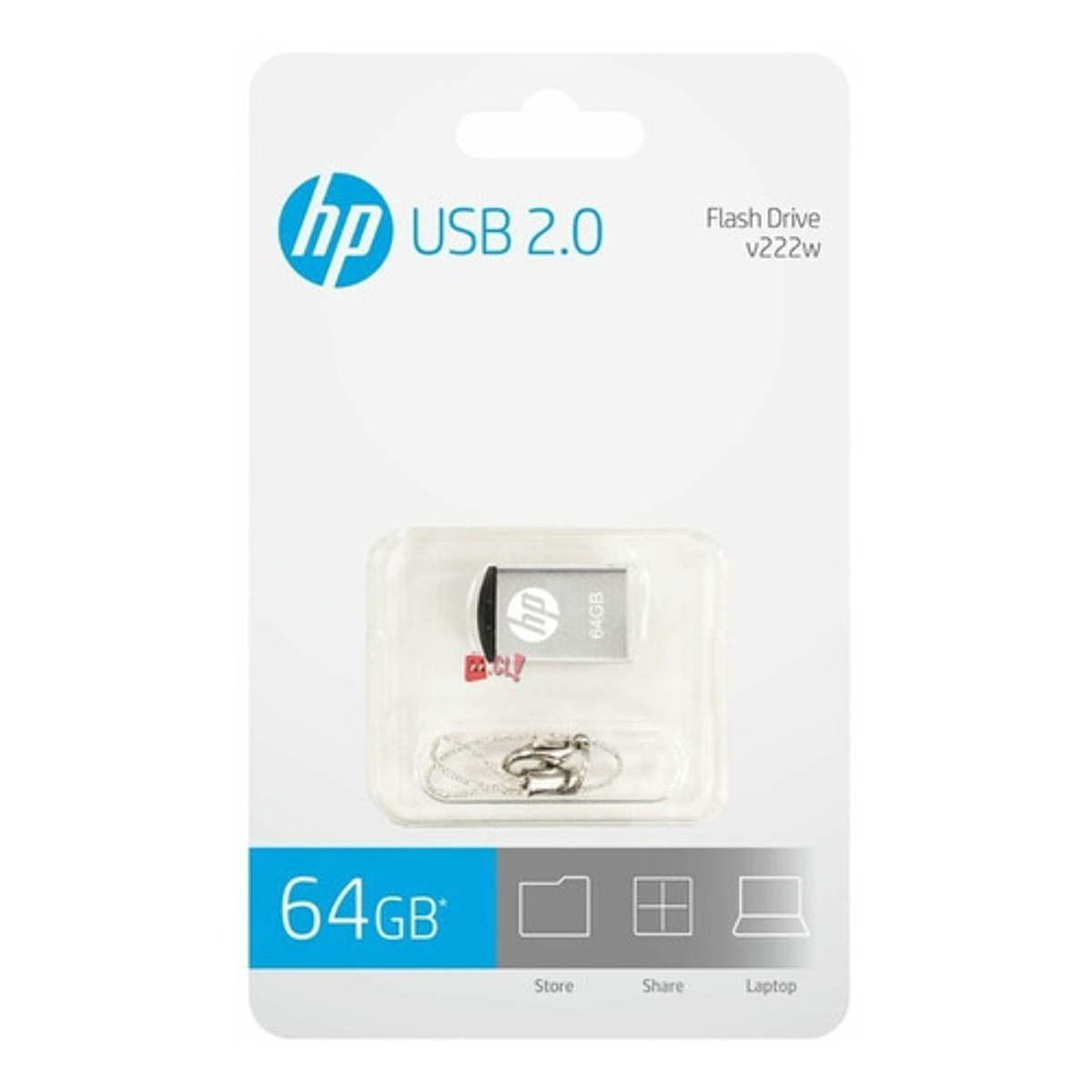 Pendrive Hp Nano De 64gb Metálico - Ps