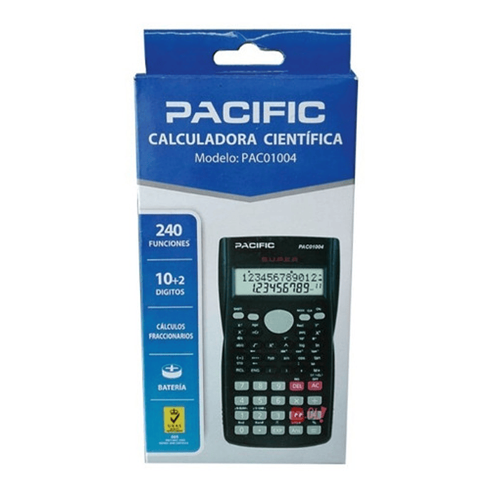 Calculadora Científica 240 Funciones De 12 Dígitos - Ps