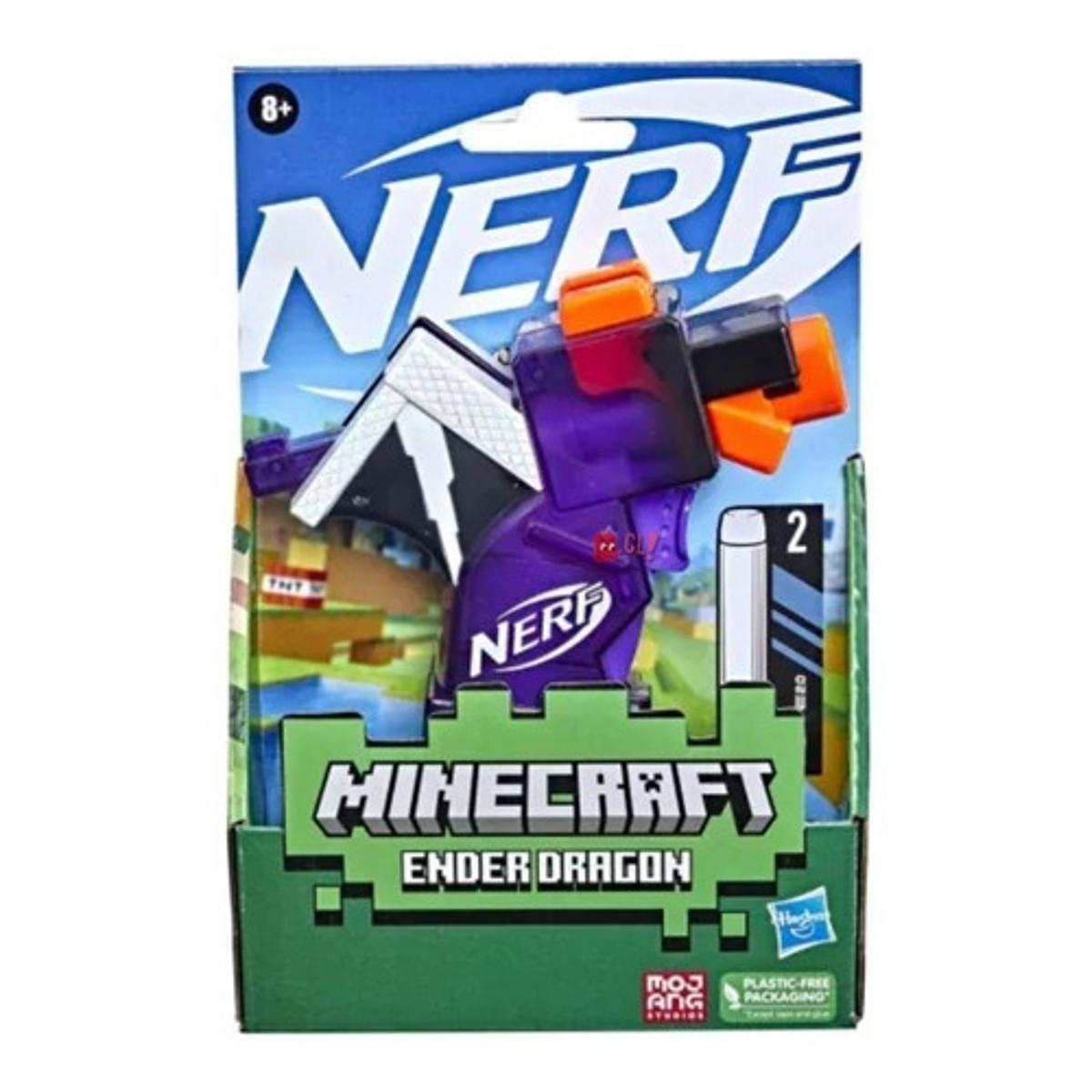 Nerf Minecraft Ender Dragon Lanzador - Ps