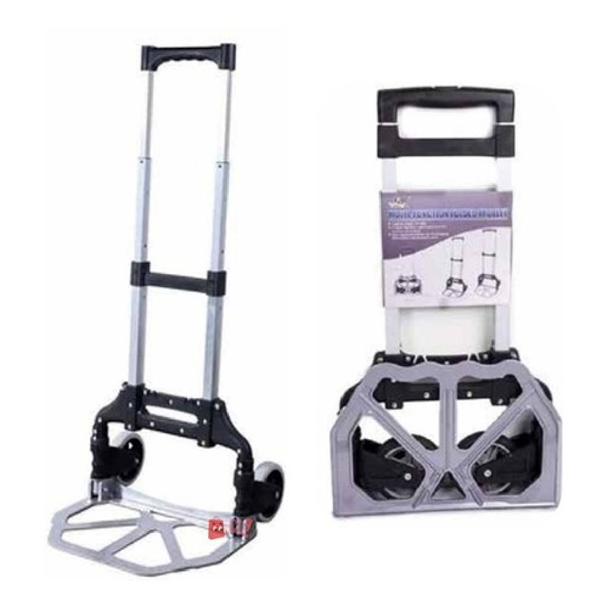 Carro Yegua Plegable Con Ruedas Carga Máxima 70kg - Ps