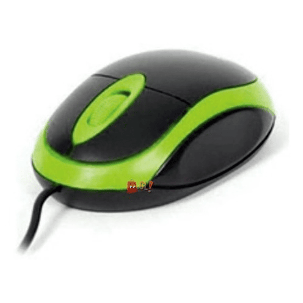 Mouse Óptico Con Conexión Usb Color Verde - Ps