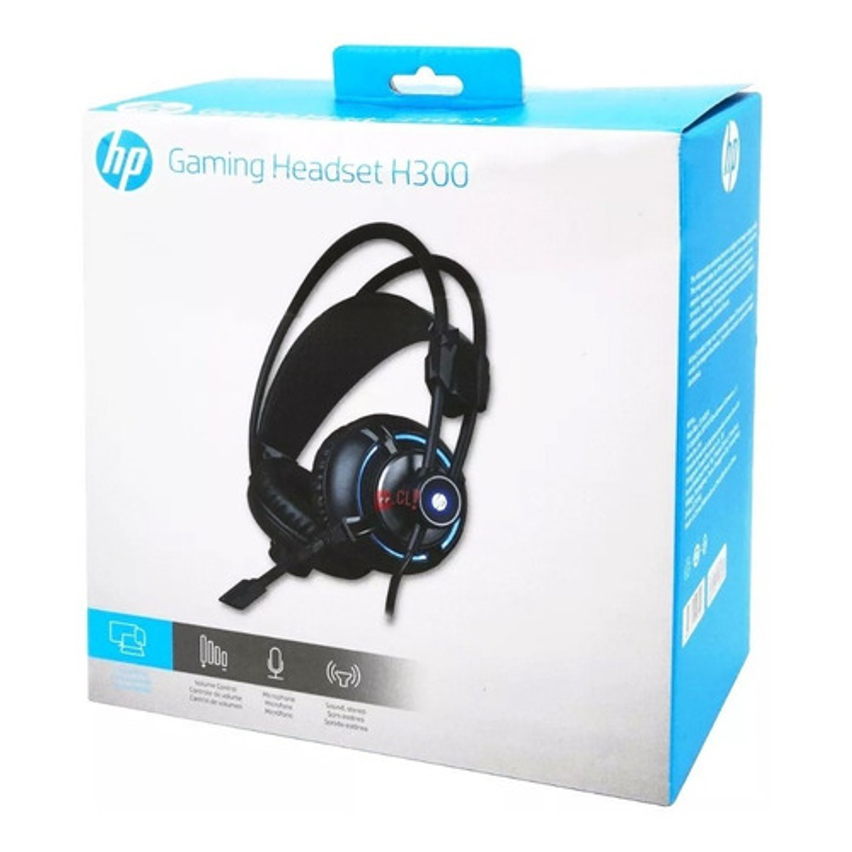 Audífonos Gamer Hp H300 Con Micrófono Y Luz Led - Ps