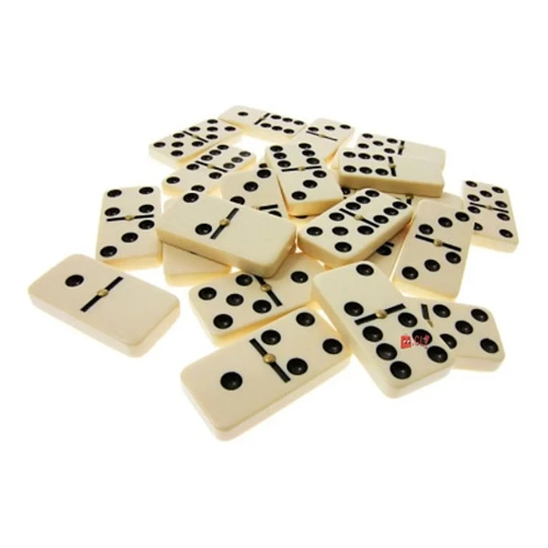 Domino Juego Clásico De 28 Piezas Blancas - Ps