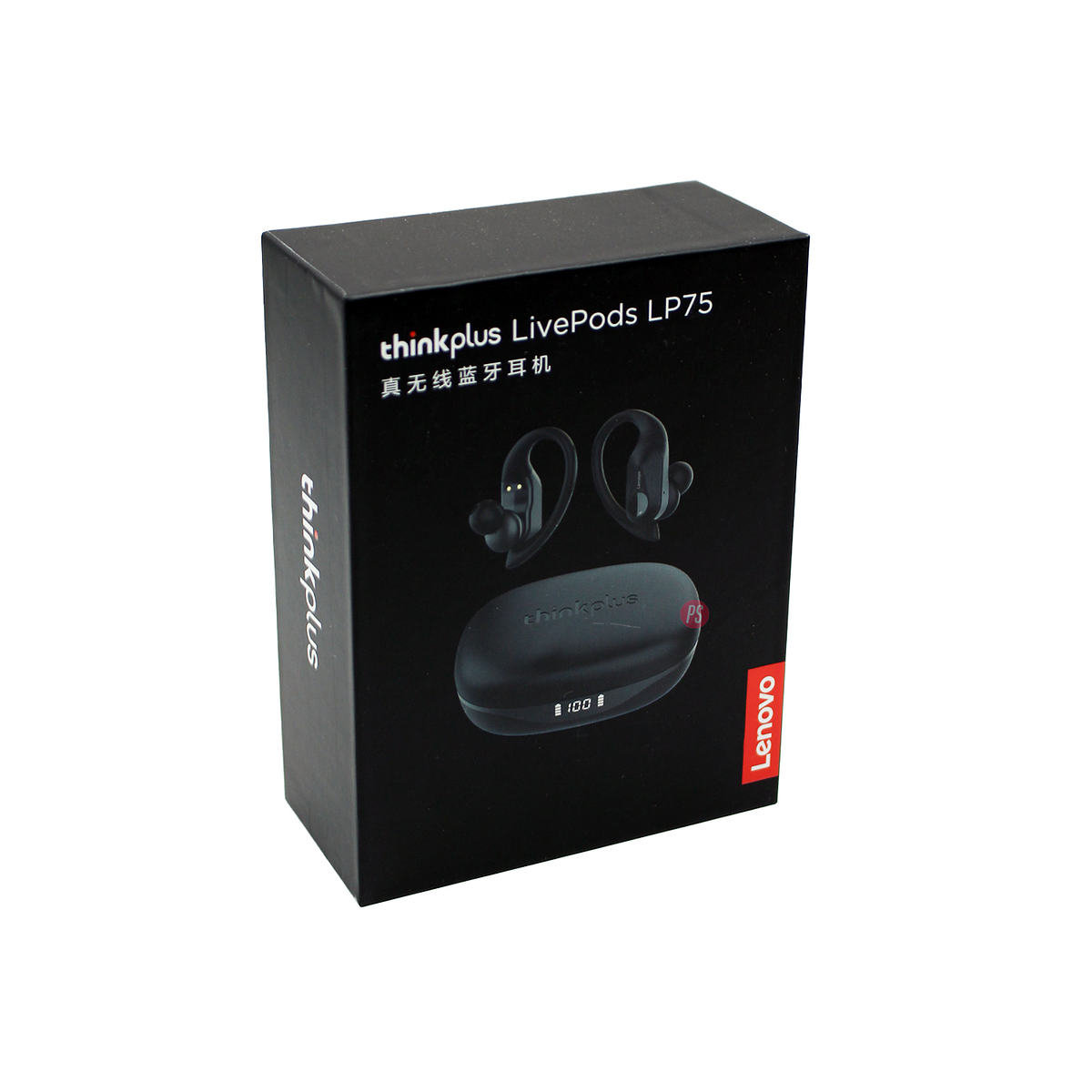Audífonos Bluetooth Lenovo Lp75 Color Negro - PS
