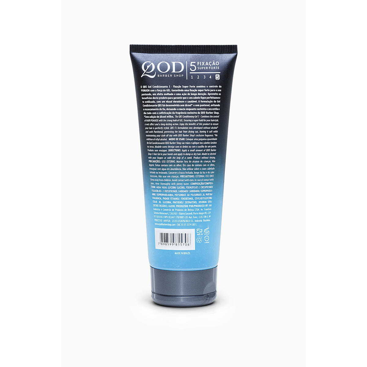 Modeling Hair Gel 200g - Super Hold- Wet Effect - QOD Barber