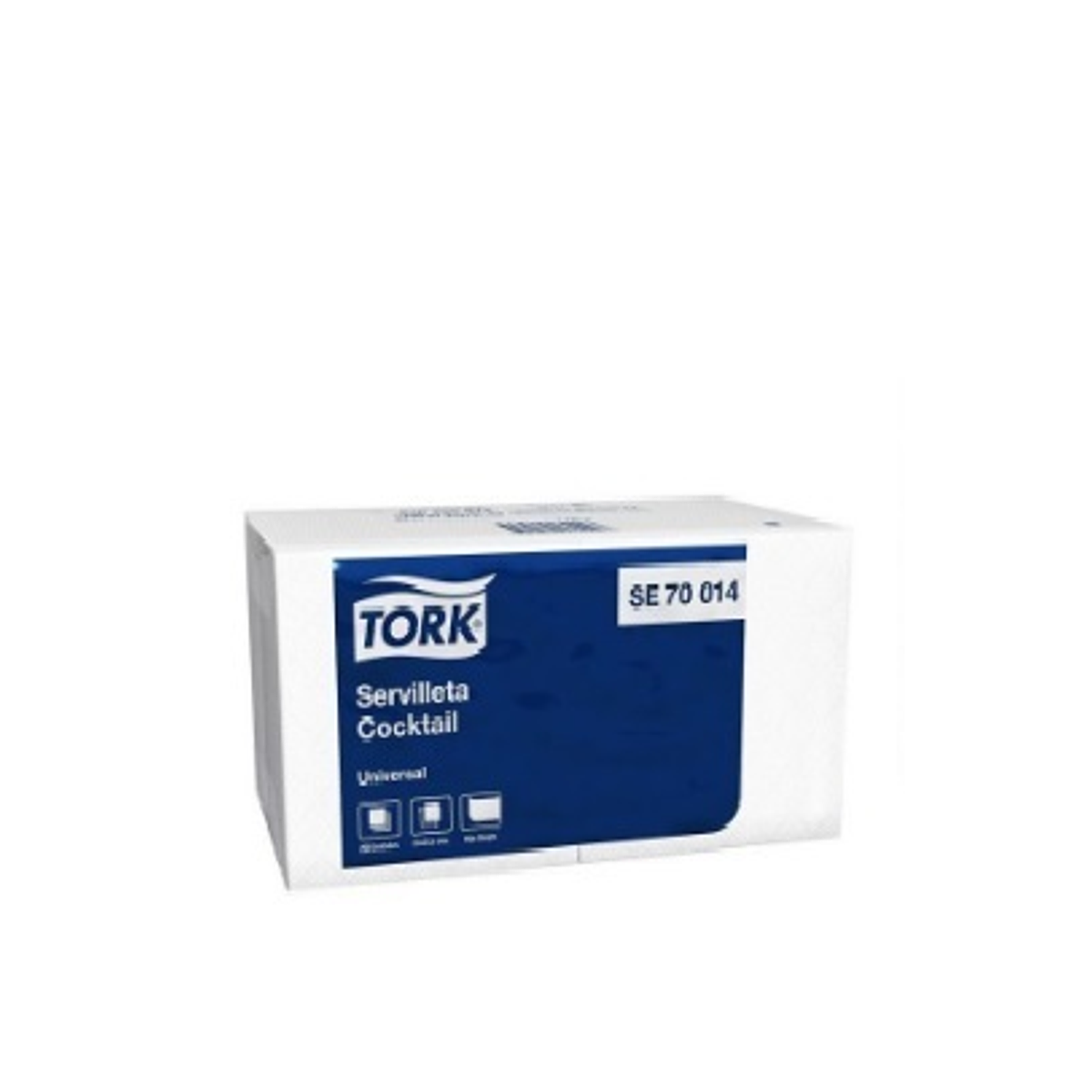 papel servilleta tork cocktail 24x200un
