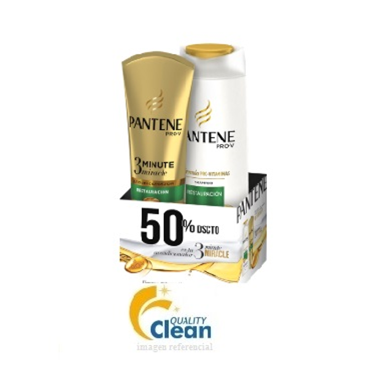 pack shampoo/acond. pantene restauracion 400ml+170ml