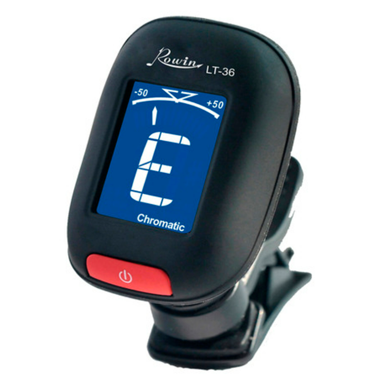 Rowin Tuner Afinador Pinza / LT-36 Negro