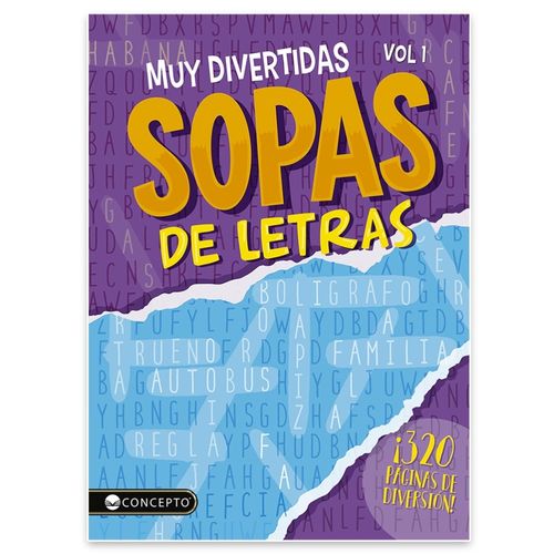 Sopas De Letras Muy Divertidas - Vol 1