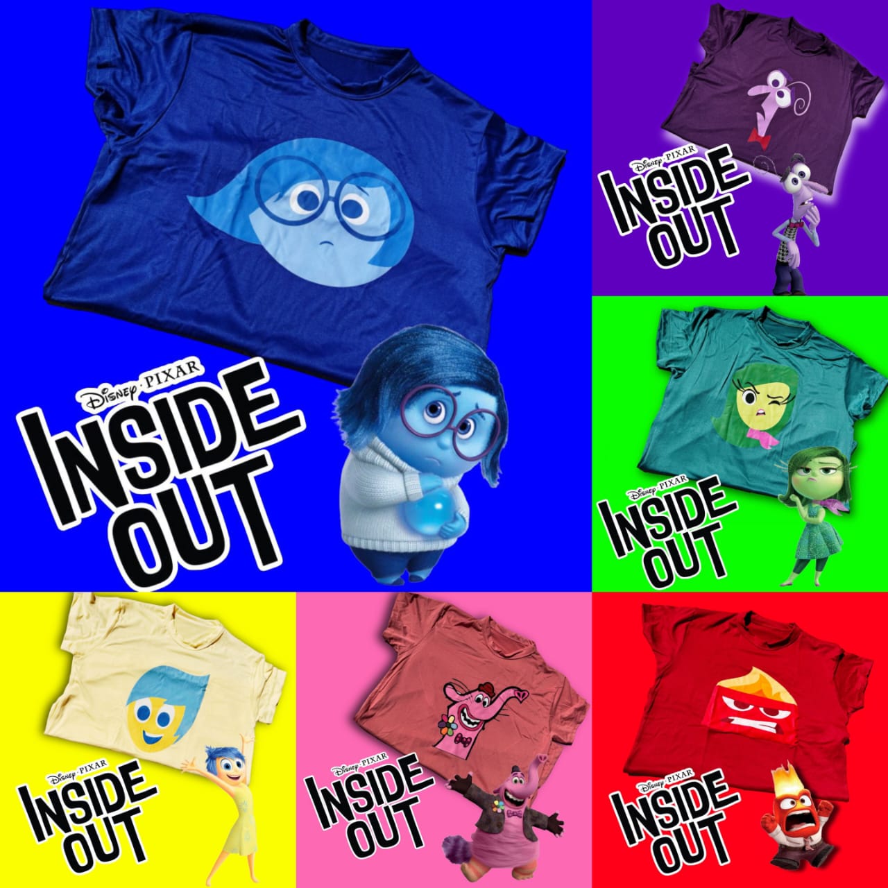 PLAYERA PARA DAMA DISEÑO INTENSAMENTE