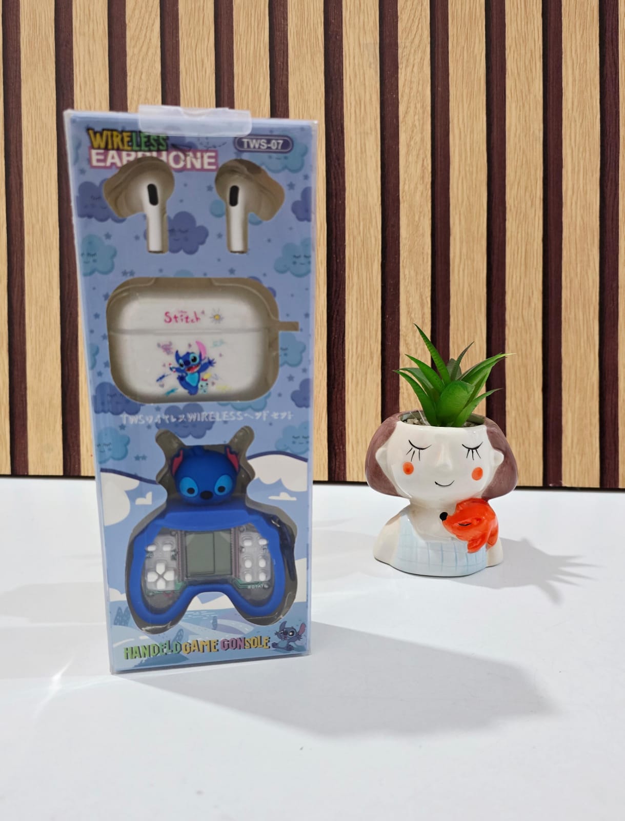 AUDÍFONOS VARIOS PERSONAJES CON LLAVERITO TETRIS MOD# FR-909