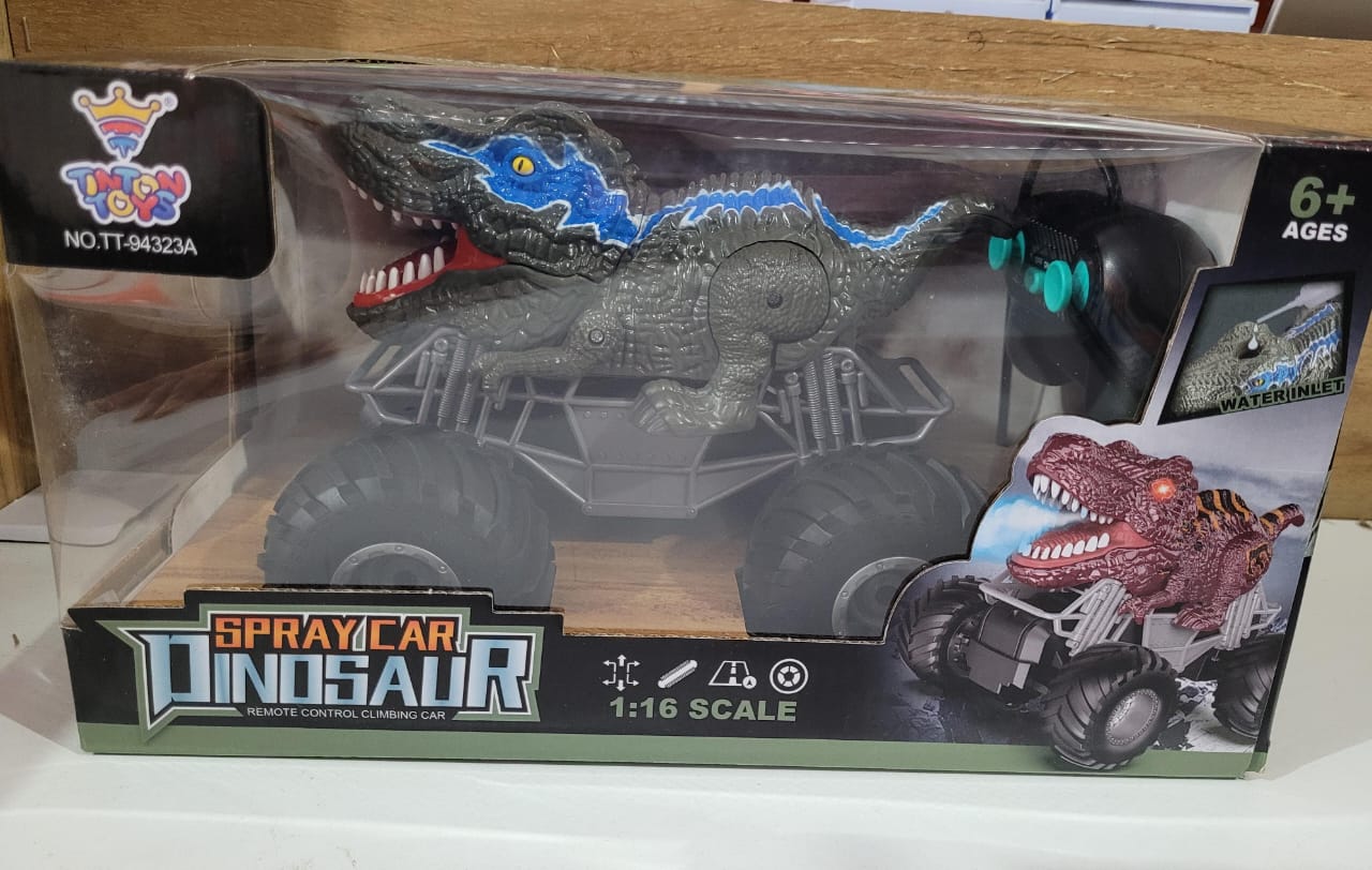 🦕CARRO DINOSAURIO CON CONTROL 🎮 REMOTO MOD# TT-94323A🦖