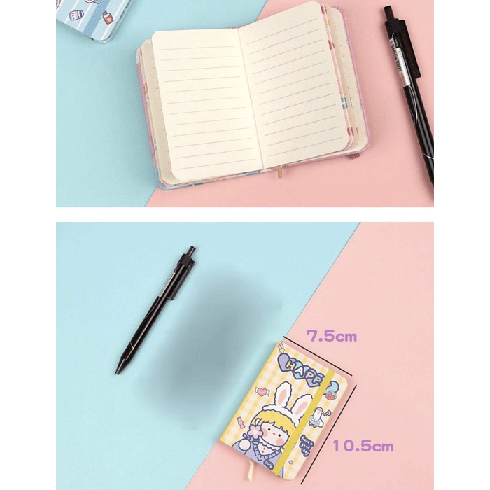 Mini libreta Happy