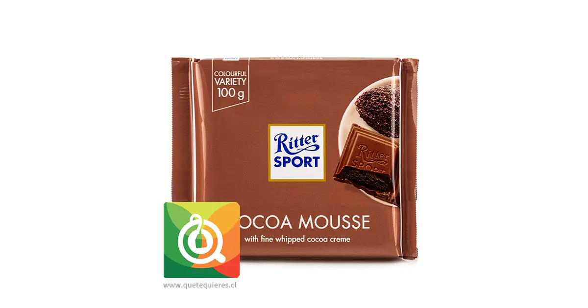 Ritter Sport Chocolate Mouse de Cacao 100 gr