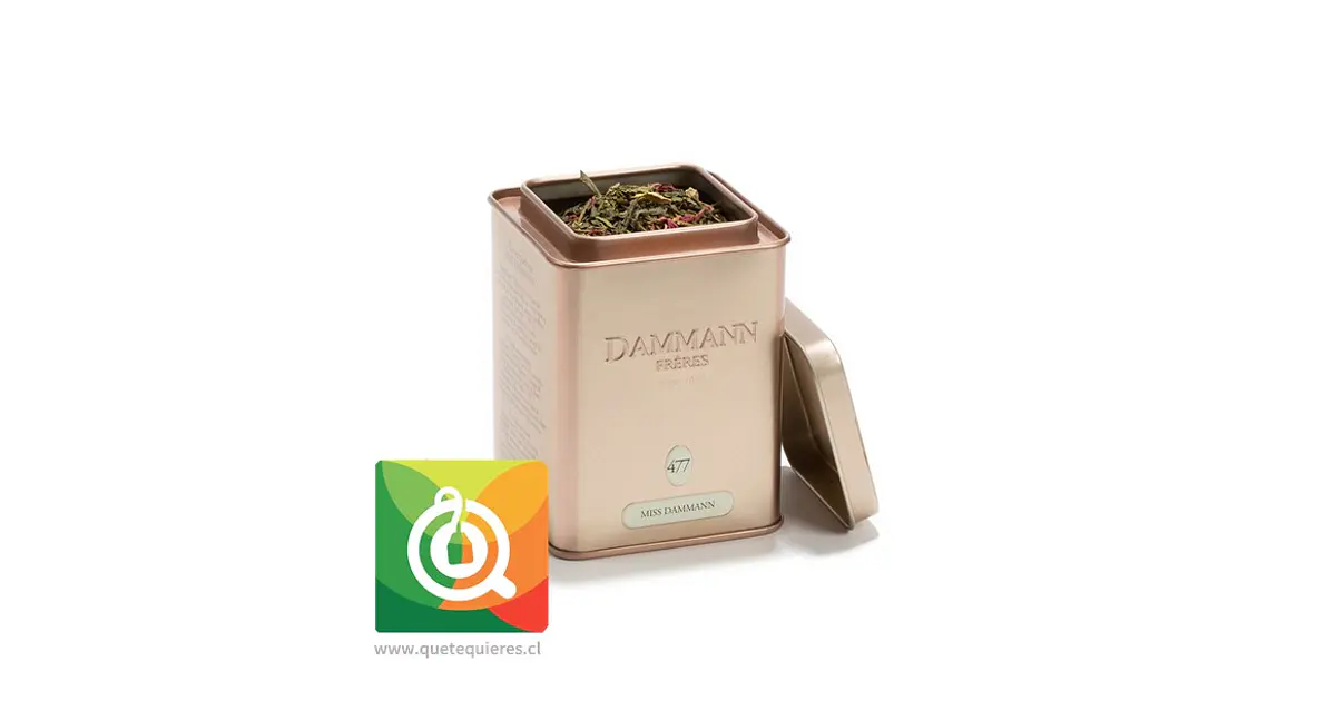 Dammann Té Verde Cuivre The Miss Dammann N°477 Lata