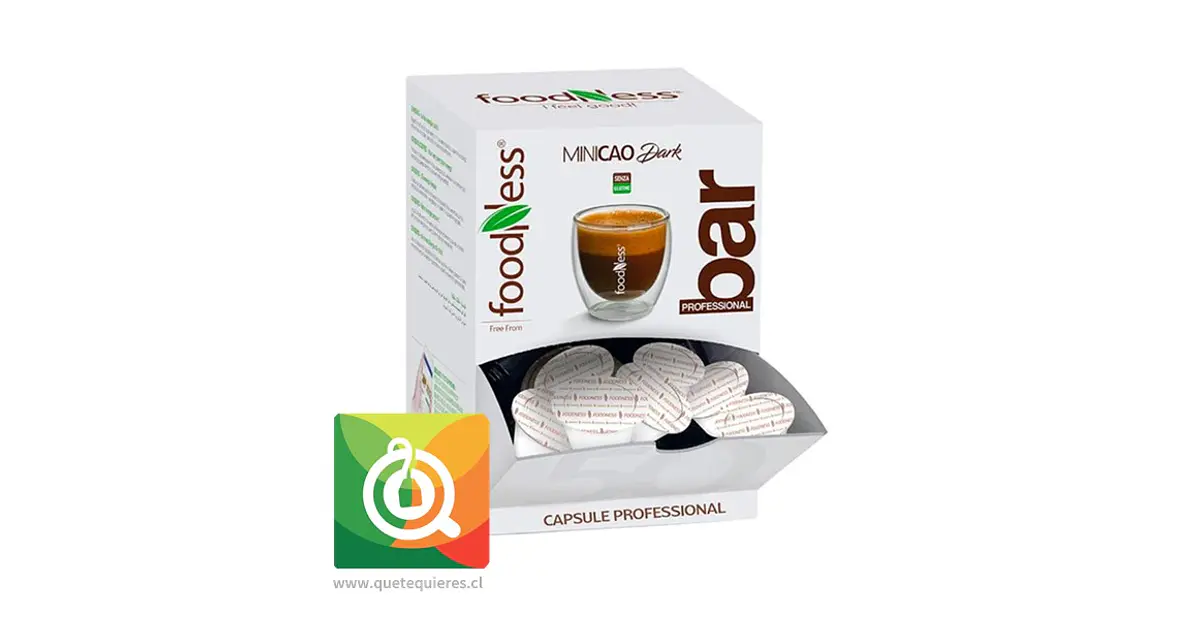 Foodness Chocolate Minicao Dark 50 capsulas