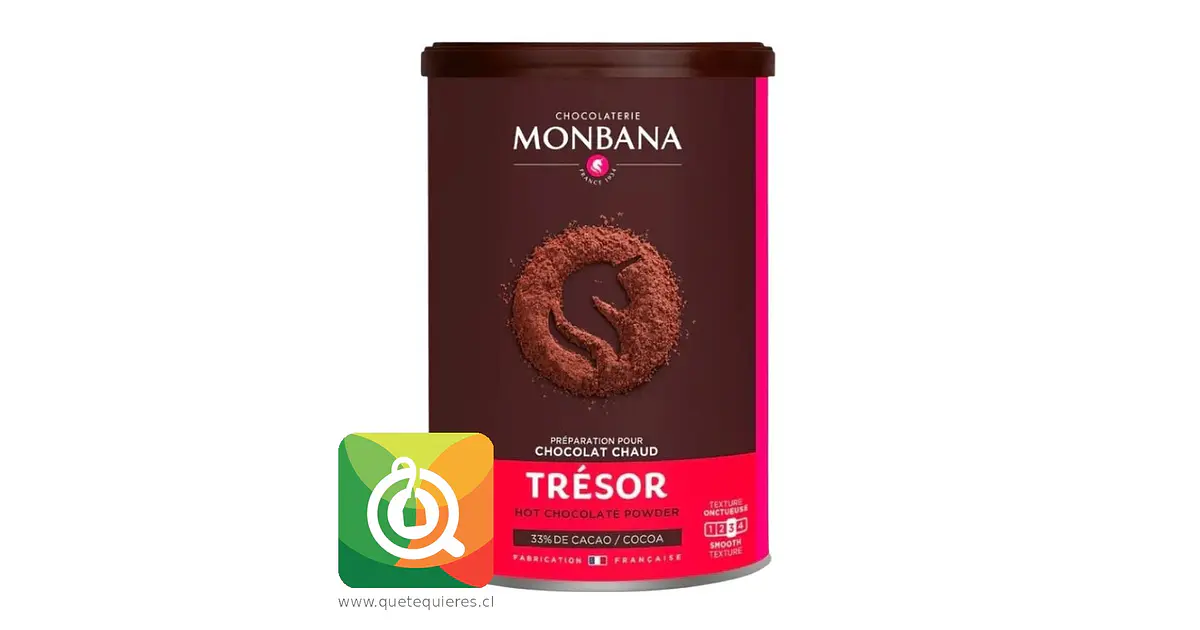 Monbana Chocolate en Polvo Powder Tresor 250 gr