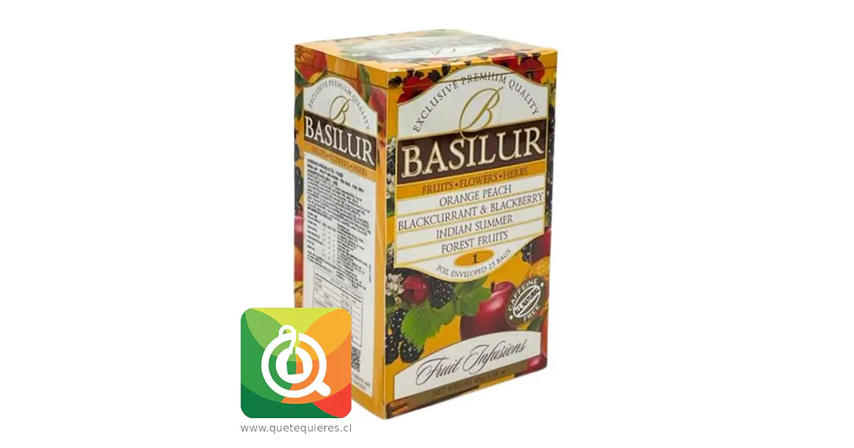 Basilur Infusión Surtido Volumen I 25 Bolsitas