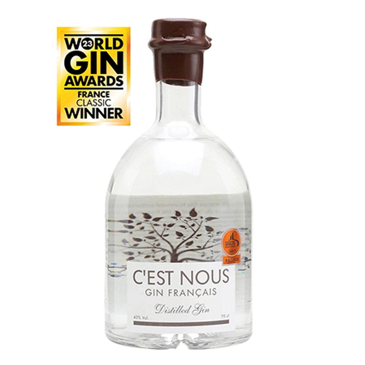 GIN C´EST NOUS - Best French Gin 70cl | Quick-Spirits