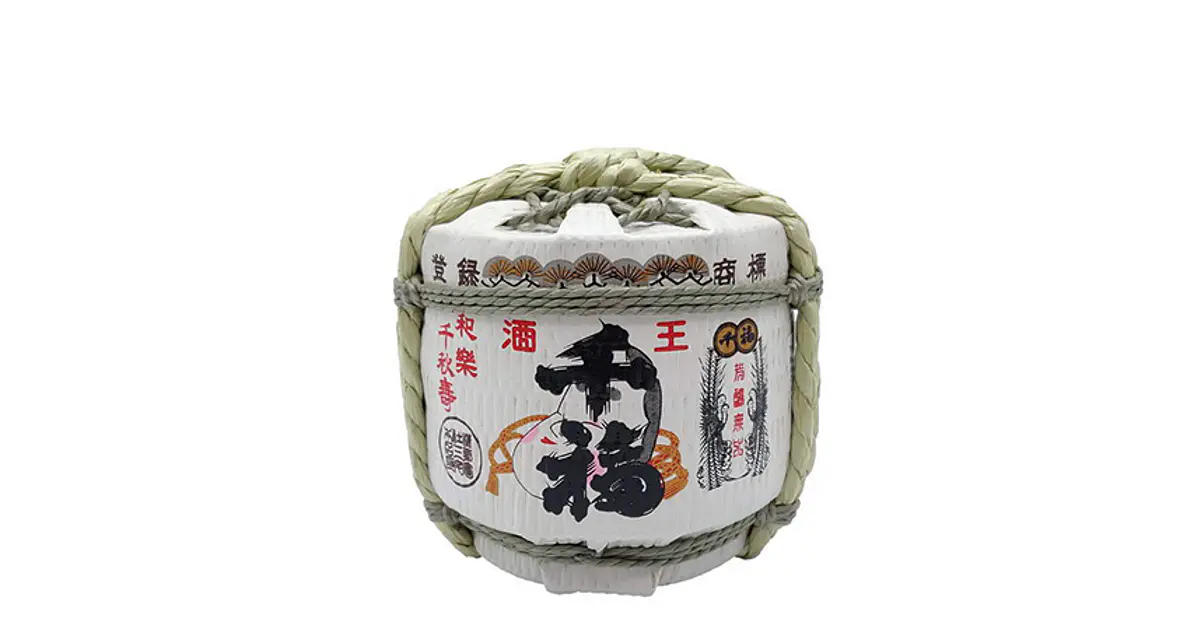 Barril SAKE Sempuku Karakuchi 300ml - vol. 15,5%