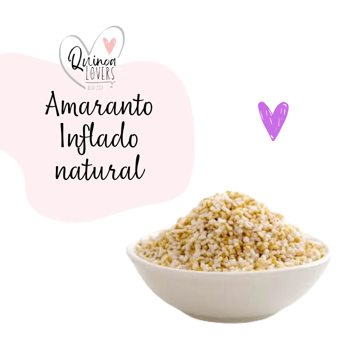 Amaranto Inflado Natural