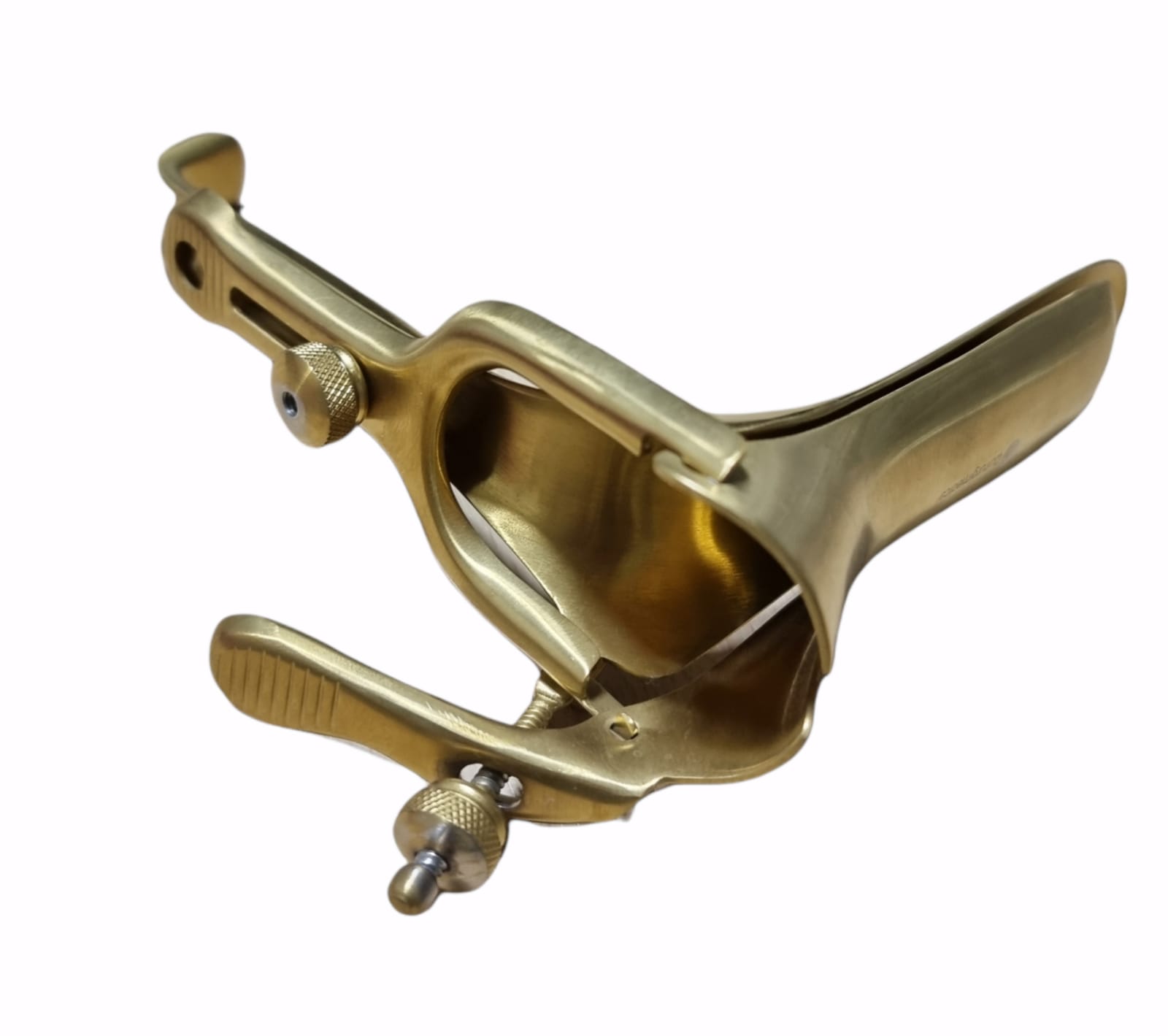 ESPECULO VAGINAL GRAVE COLOR DORADO