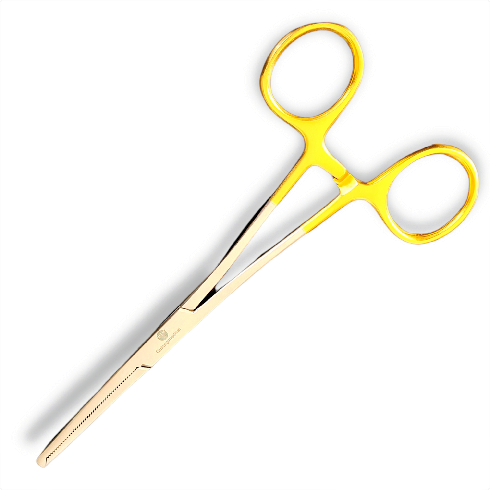 Pinza hemostática kocher recta 14cm carburo de tungsteno