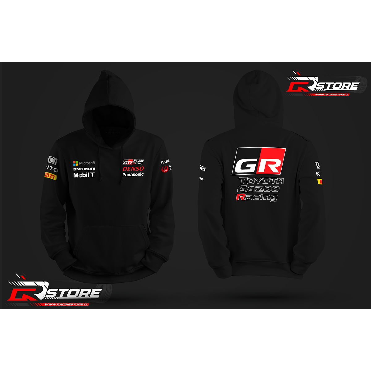 POLERON CANGURO TOYOTA GAZOO RACING WRC