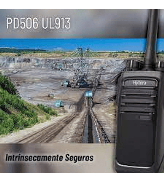Radio Hytera PD506 UL913 UHF Intrínseco