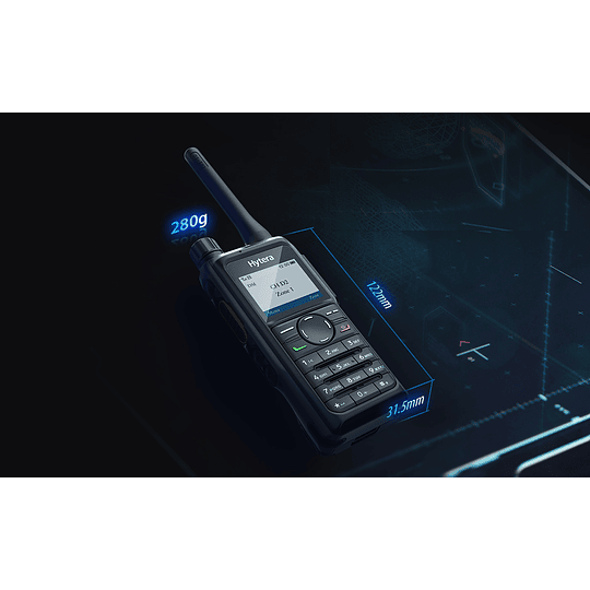 Radio Digital Profesional DMR HP686 Frecuencia VHF 136-174 M