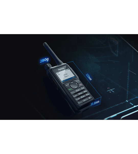 Radio Digital Profesional DMR HP686 Frecuencia VHF 136-174 M