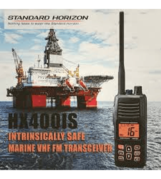 Portátil Marino Comercial, HX-400, VHF, 5W, LMR canales, FM