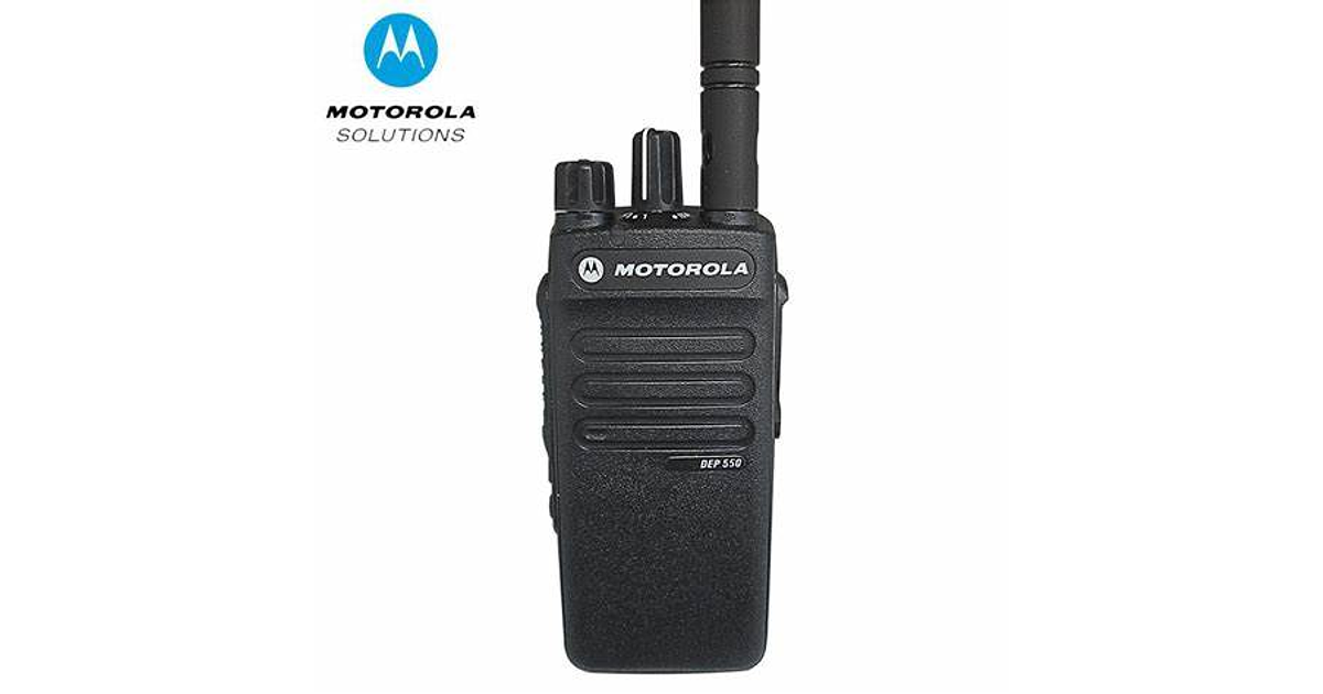 Motorola DEP™ 500e MOTOTRBO™ DMR VHF 136-174 MHz 16 canales