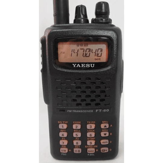 Yaesu FT-60R 144/430 Mhz Más de 1000 canales de memoria 5W R