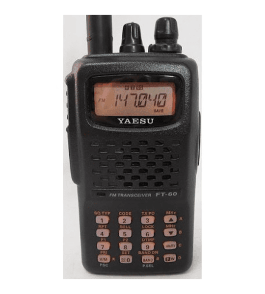 Yaesu FT-60R Radio portátil de dos vías dual band VHF UHF