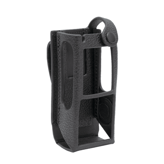 Motorola PMLN8301 Estuche rígido de cuero con presilla fija