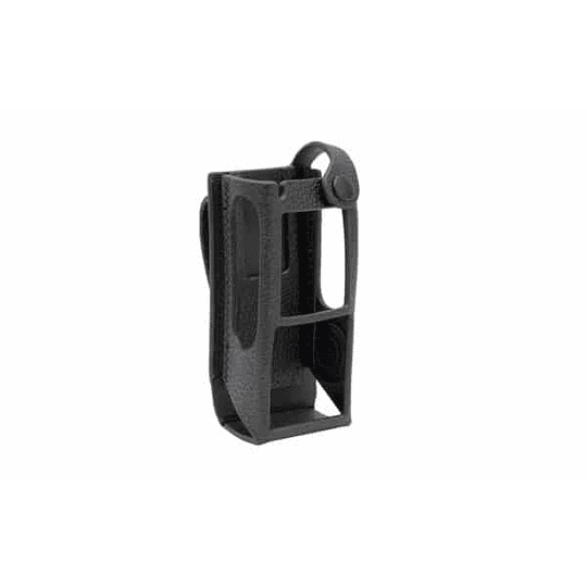 Motorola PMLN8300 Estuche rígido de cuero con presilla girat