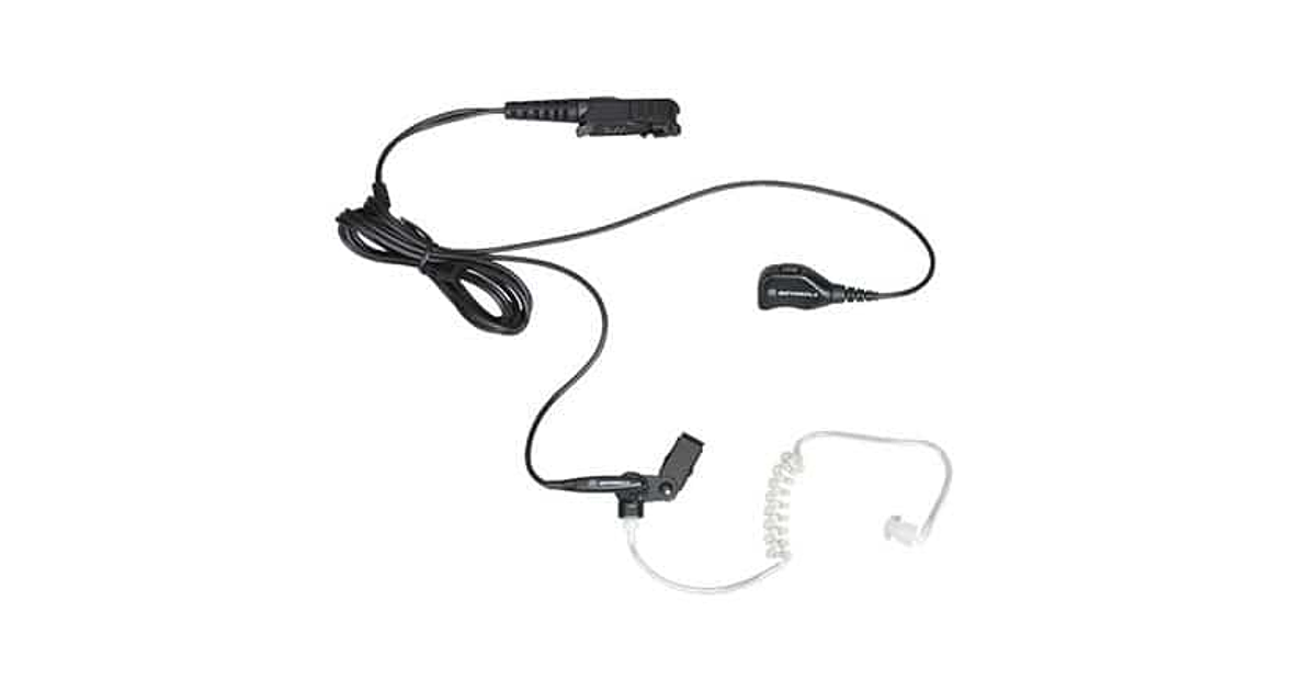 Motorola PMLN6530 Kit de vigilancia de 2 cables con tubo tra