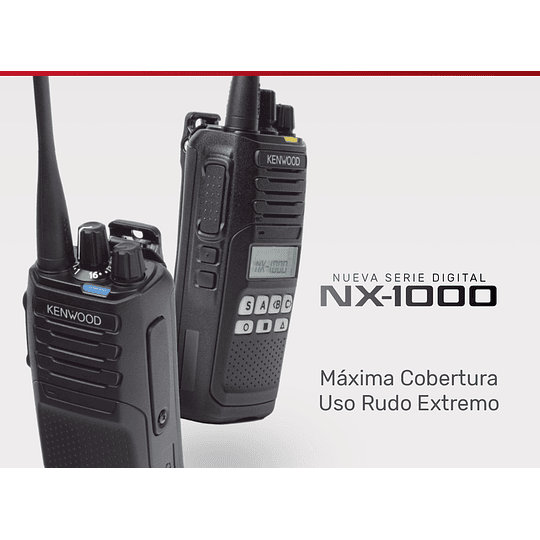 Kenwood NX1200NK Transceptor portátil digital NXDN y analógi