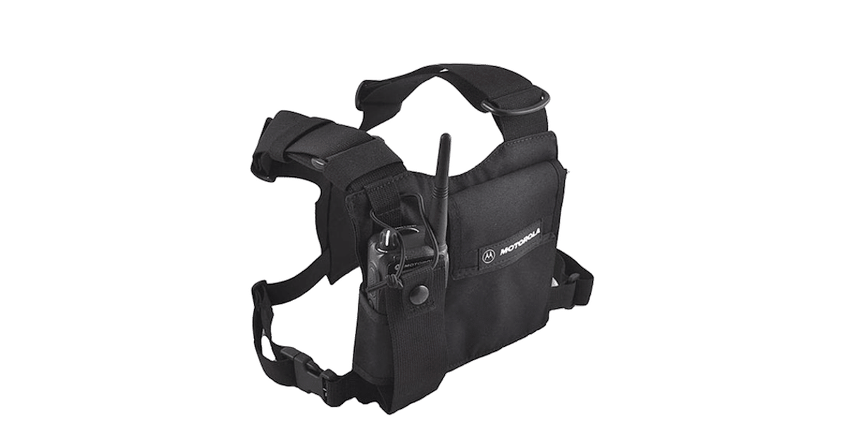 Motorola HLN6602 Pechera original para EP450 DEP450 DEP250 R