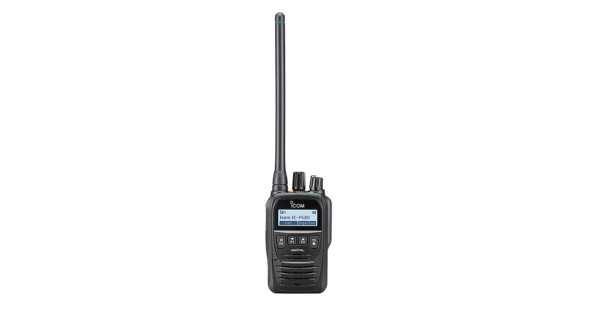 ICOM IC-F52D VHF 136-174 MHz 512 canales Digital IDAS™ 5W Ra