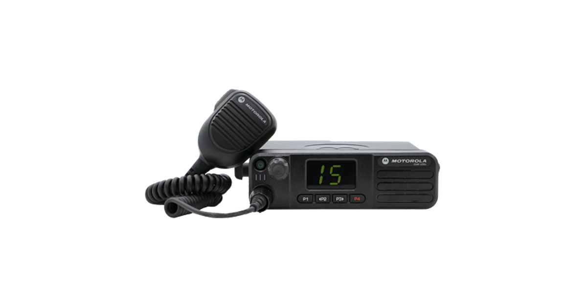 Motorola MOTOTRBO™ DGM™5000e Radios de dos vías Conexión tot