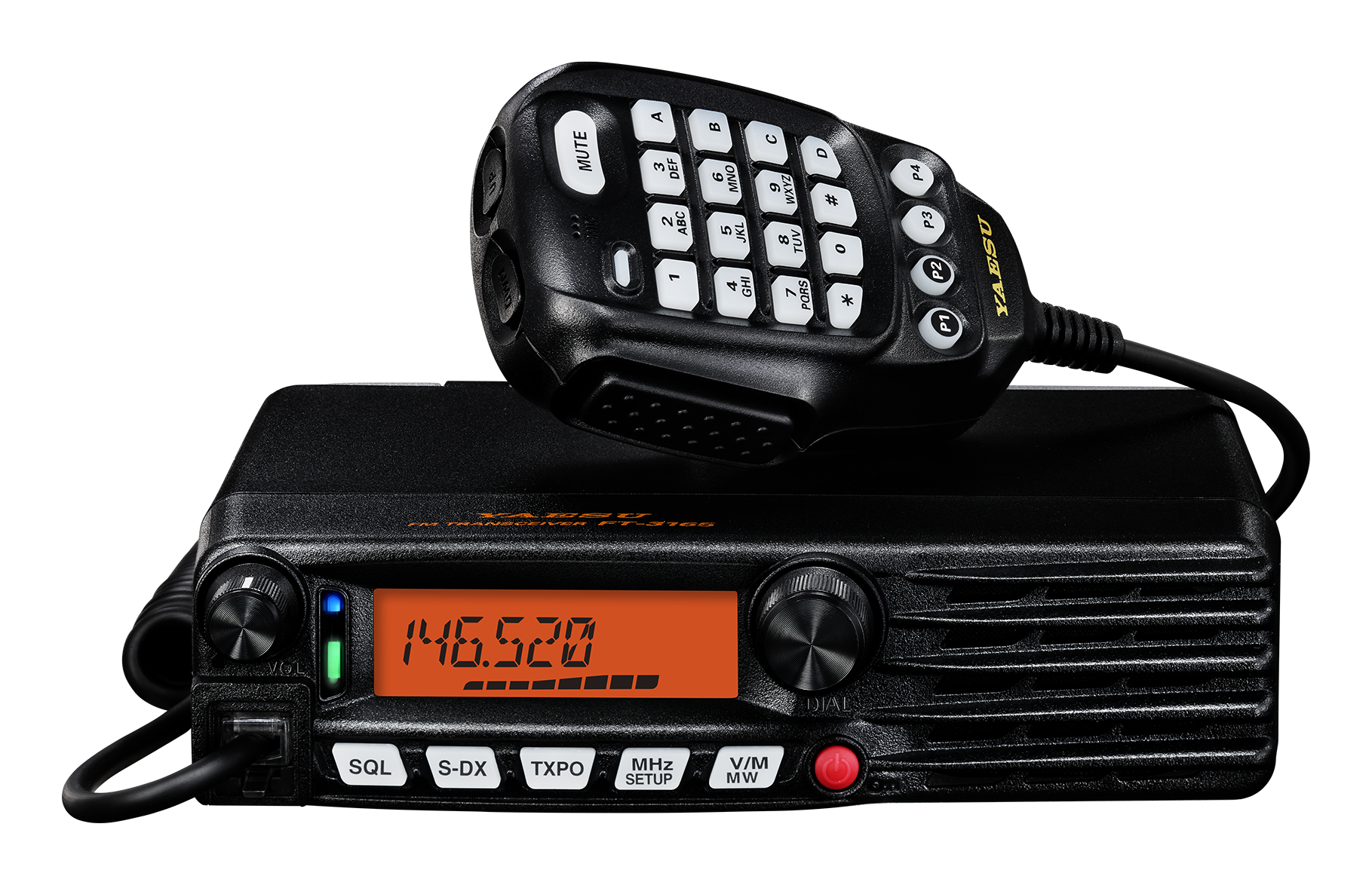 Yaesu FT-3165RASP 220CH 65W / 30W / 5W Transceptor móvil FM