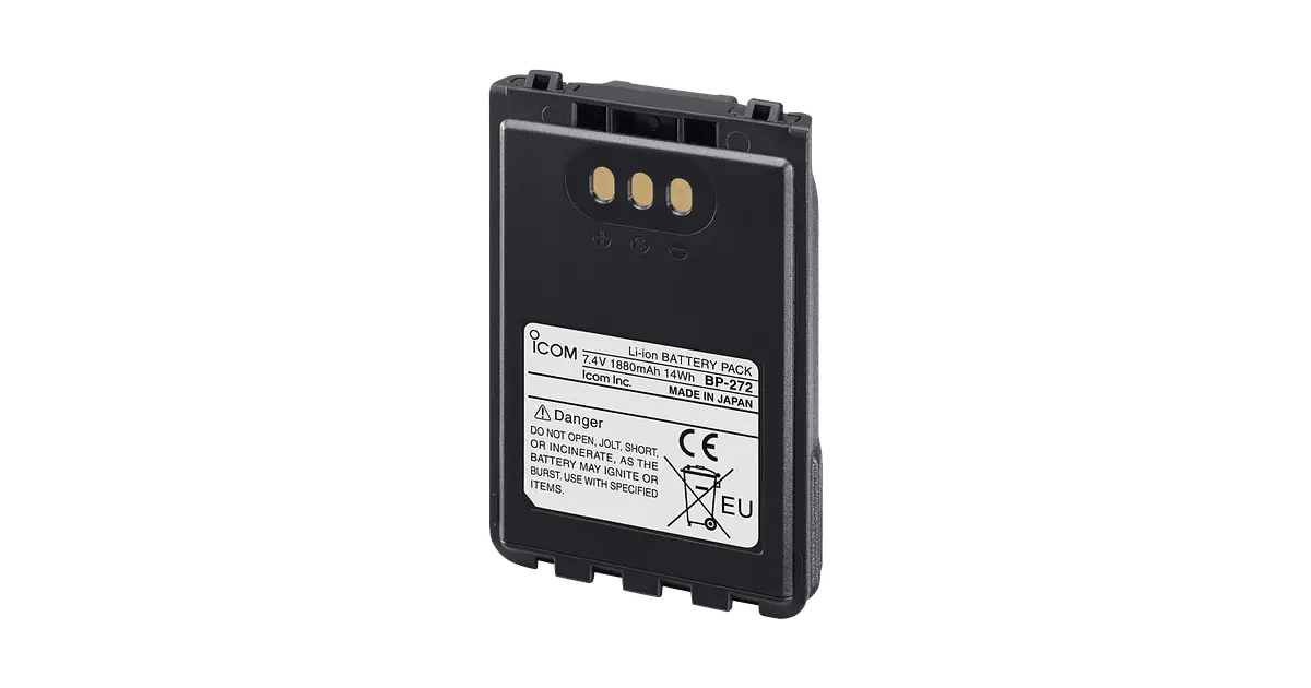 ICOM BP-272 Bateria de Li-Ion de 1880mAh para radio IP-100H