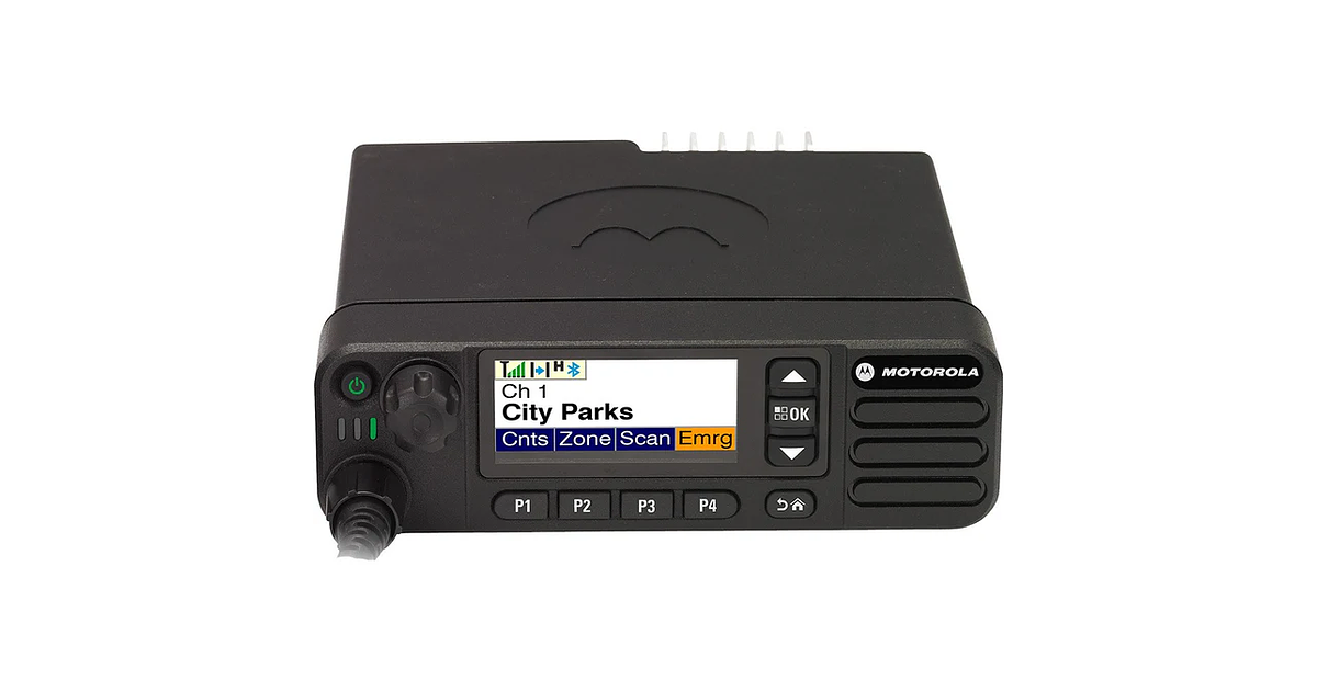 Motorola MOTOTRBO™ DGM™5000e Radios de dos vías Conexión tot